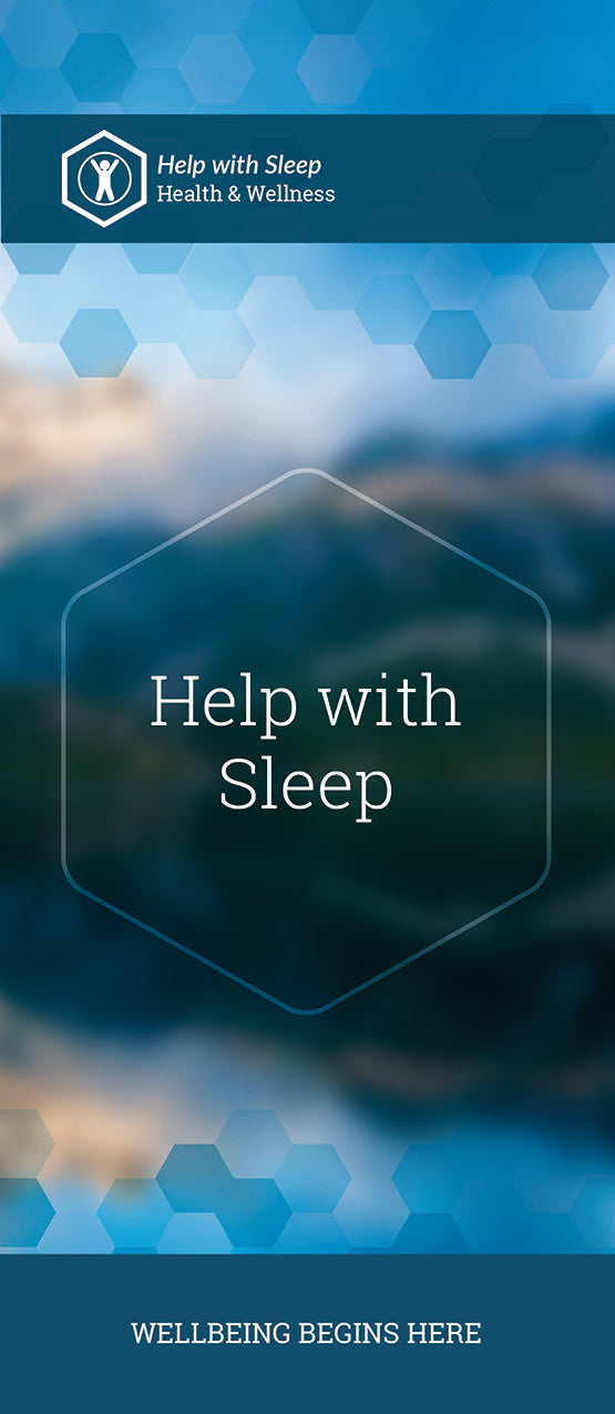 Help with Sleep Pamphlet/Brochure (6071) - PAS Wellbeing Media
