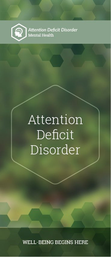 Attention Deficit Disorder Pamphlet/Brochure (6061M1) - PAS Wellbeing Media