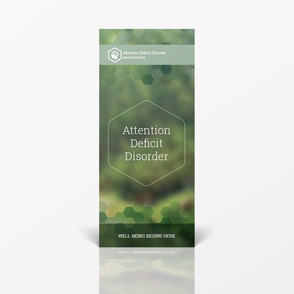Attention Deficit Disorder Pamphlet/Brochure (6061M1) - PAS Wellbeing Media