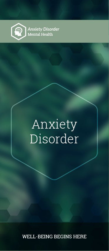 Anxiety Disorder Pamphlet/Brochure (6064M1) - PAS Wellbeing Media