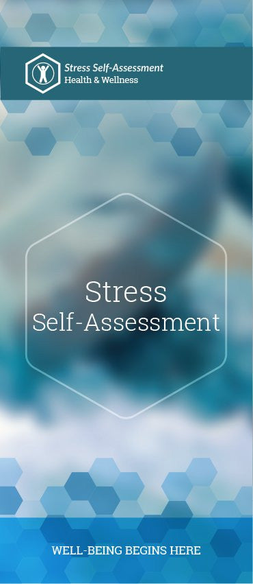 Stress Self-Assessment Pamphlet/Brochure (6098H1) - PAS Wellbeing Media