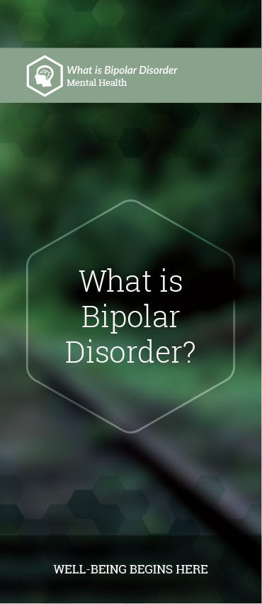 Bipolar Disorder Pamphlet/Brochure (6169M1) - PAS Wellbeing Media